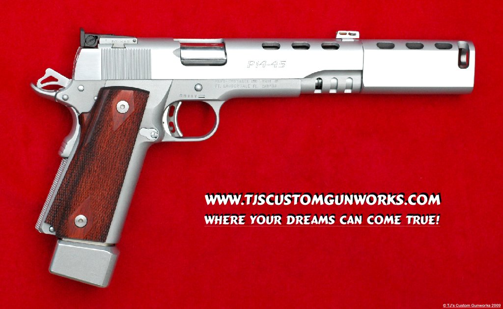 Ultimate Custom Para Ordnance P14-45 With 3" Compensator!